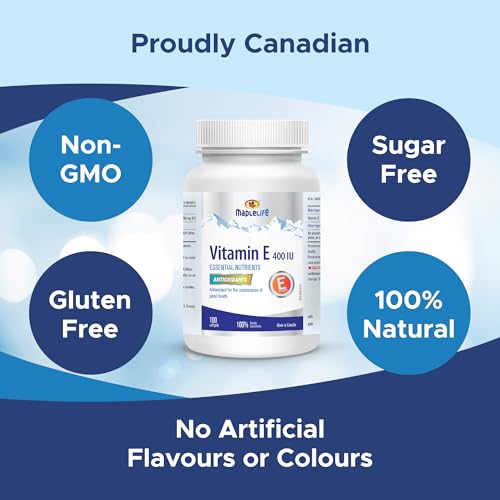 Softgels with Vitamin E for healthy hair