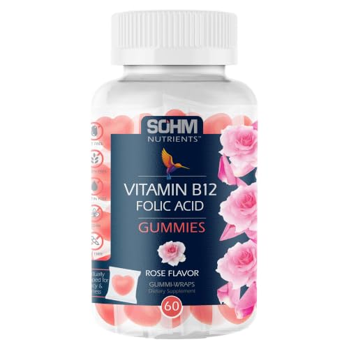 SOHM Folic Acid gummies for energy