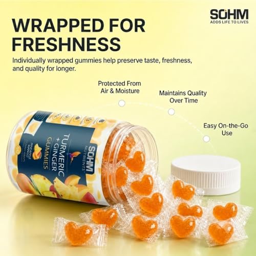 SOHM turmeric gummies for immune support