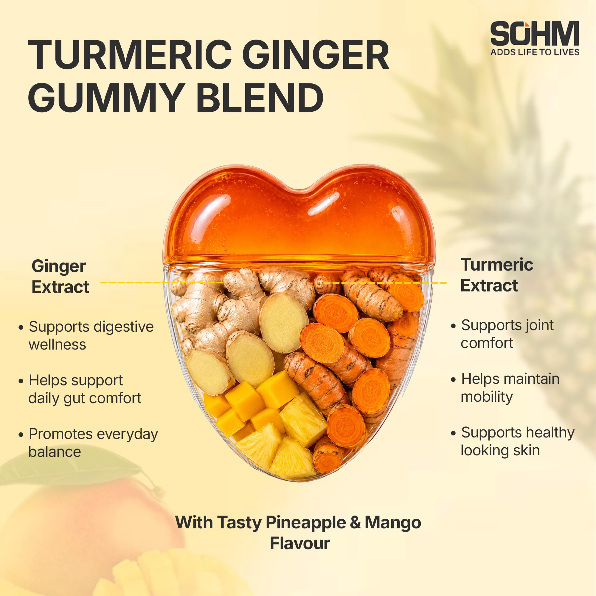 SOHM turmeric gummies for inflammation relief