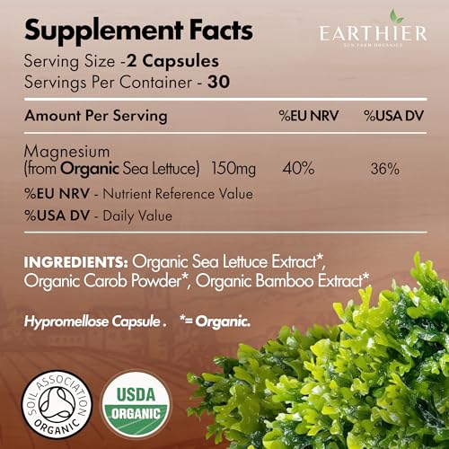 soil association certified magnesium capsules
