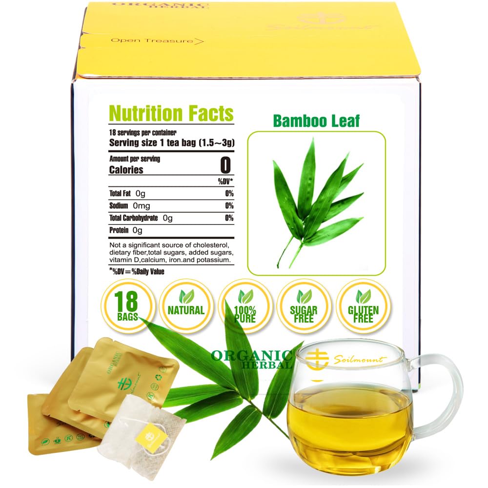 Soilmount bamboo leaf herbal tea