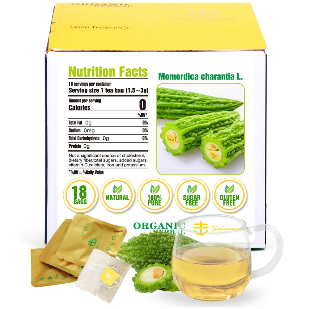 Soilmount bitter melon tea bags