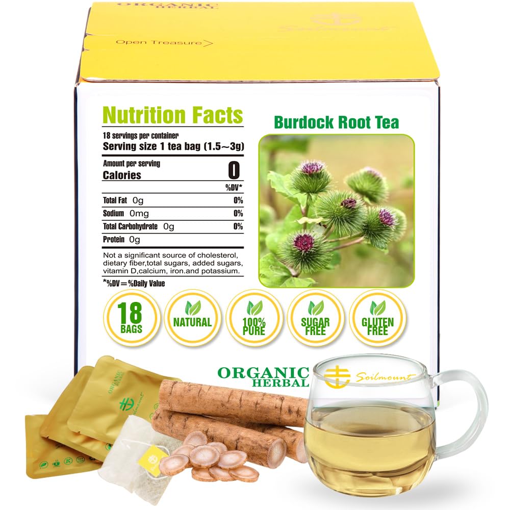 Soilmount Burdock Root Tea bags