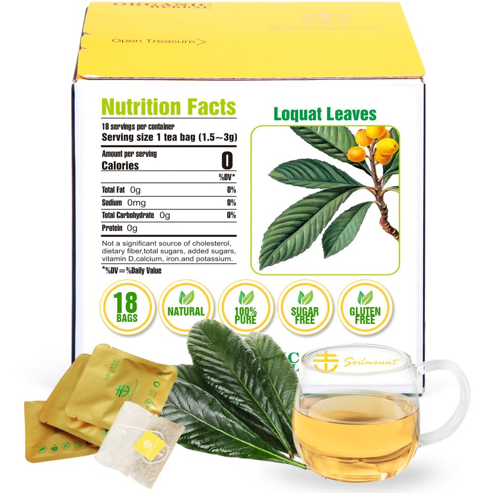 Soilmount loquat leaf herbal tea bags