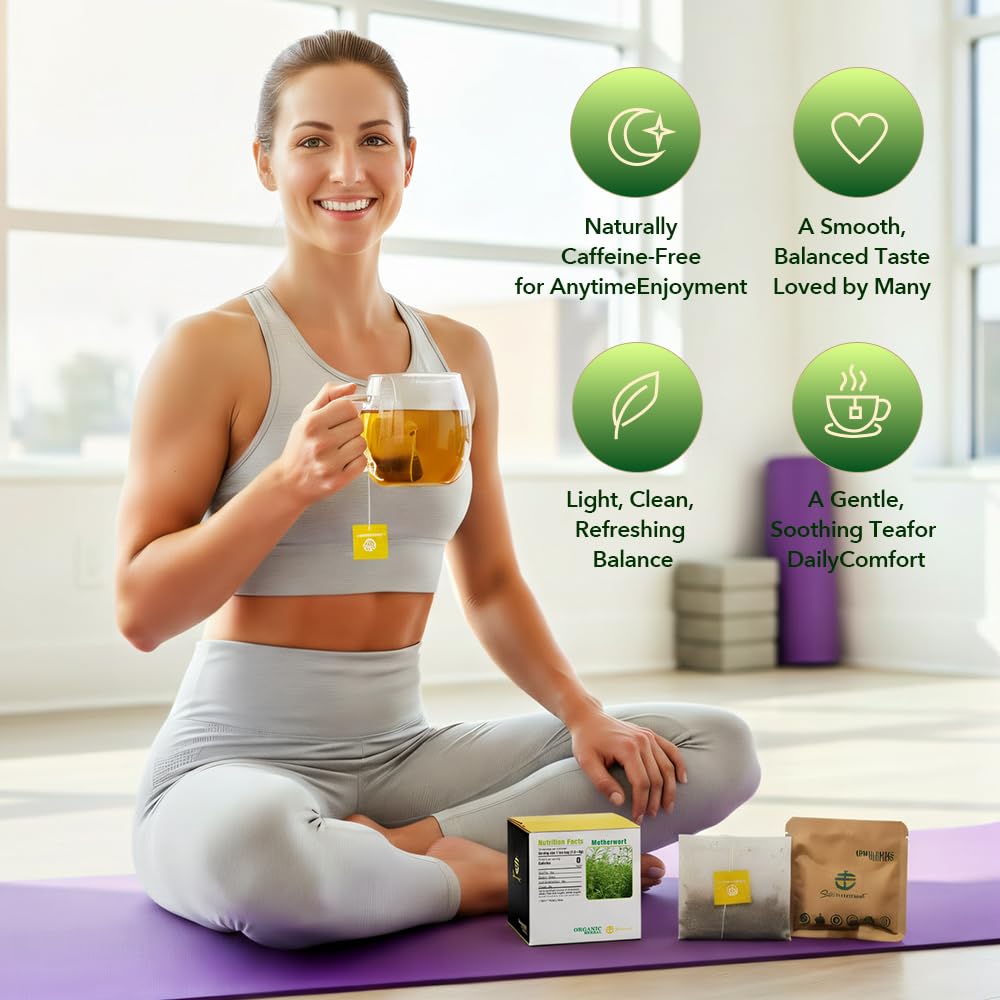 Soilmount Motherwort Tea calming effects