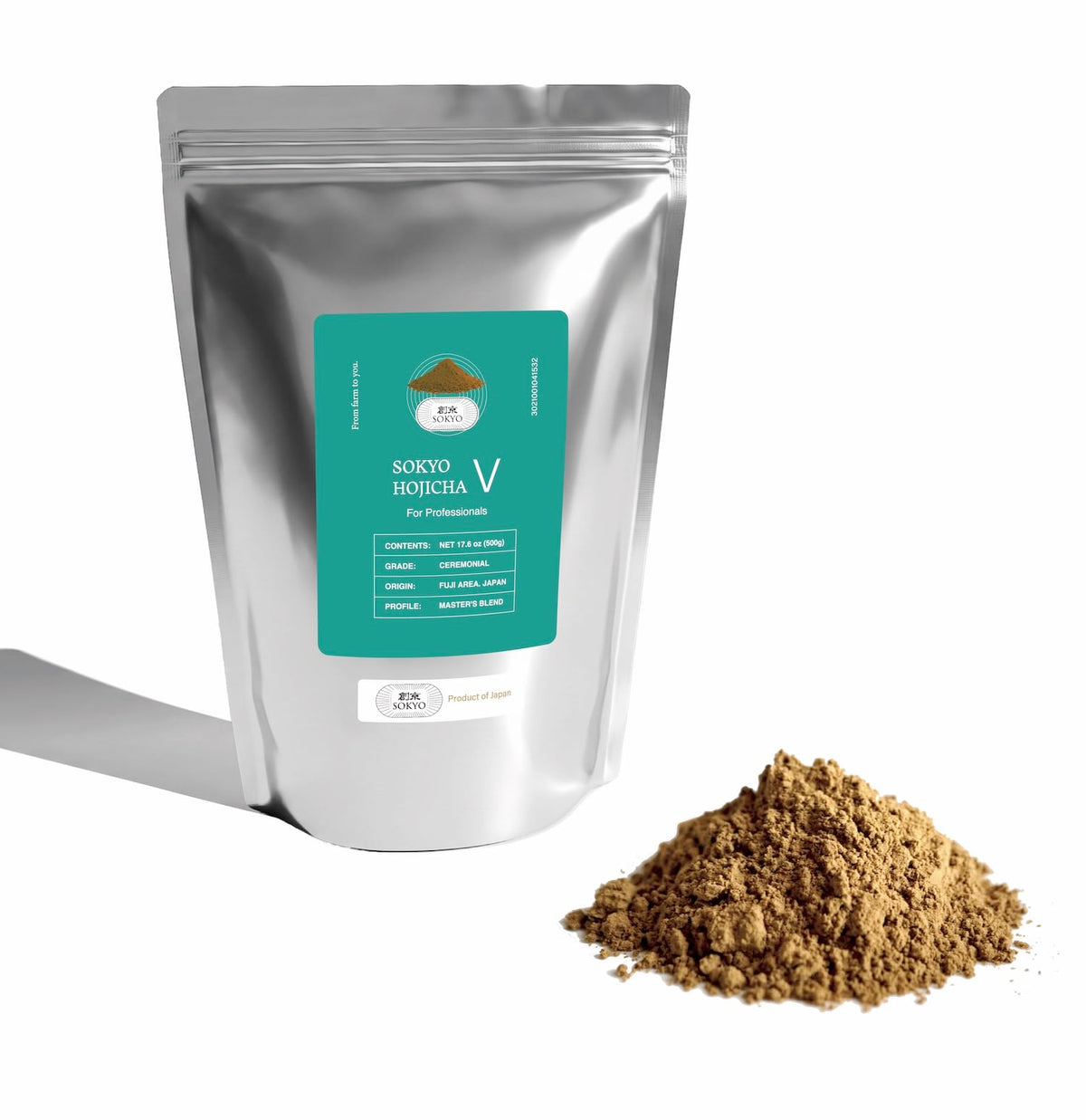 SOKYO ceremonial hojicha green tea