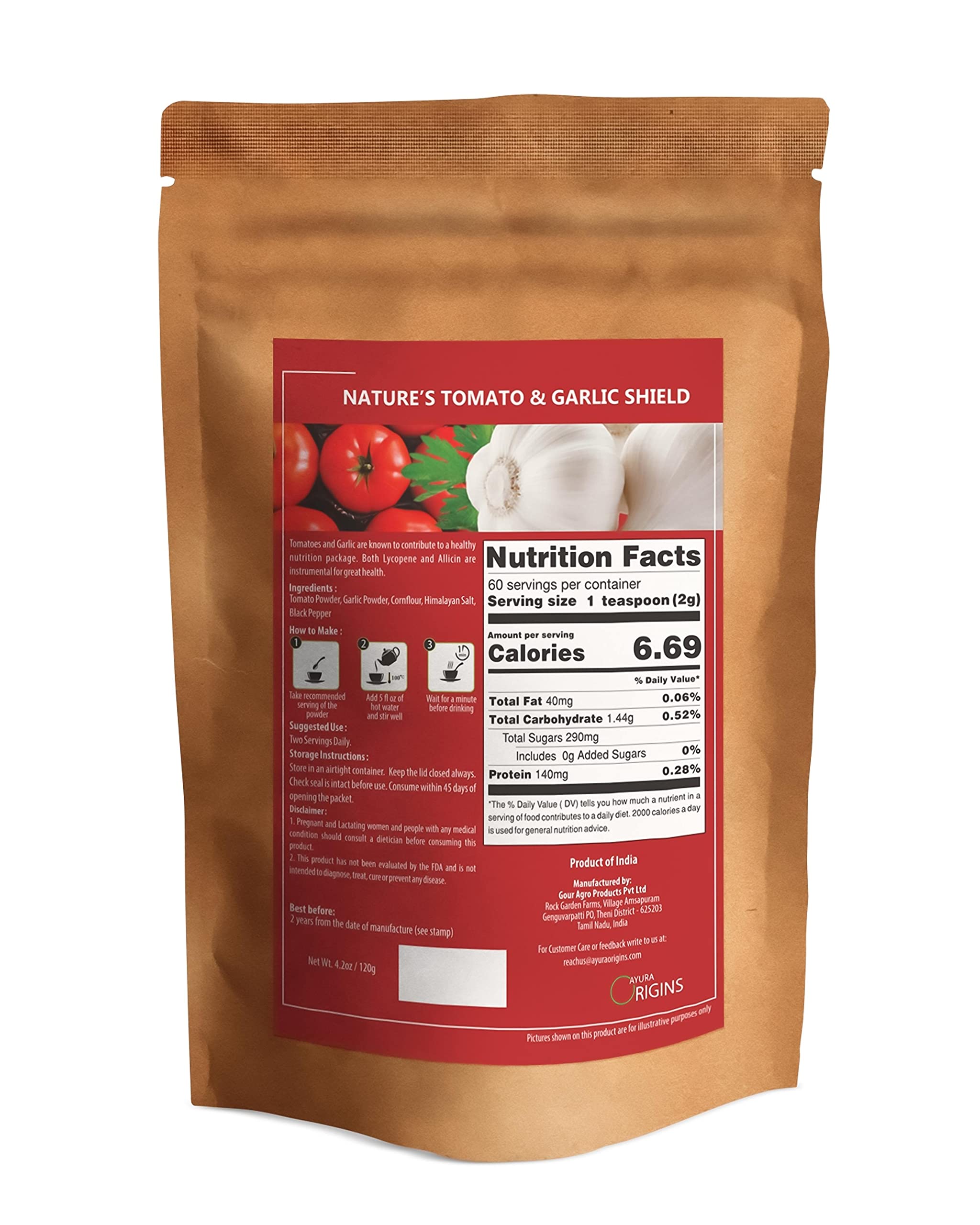solar dried garlic extract