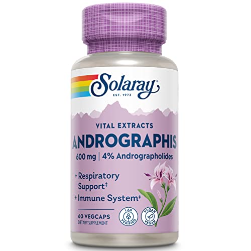 Solaray Andrographis 600 mg capsules