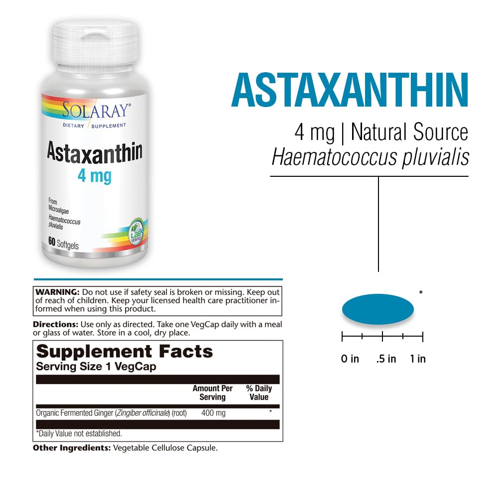 SOLARAY Astaxanthin for eye wellness