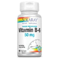 Solaray B-6 vitamin capsules for energy
