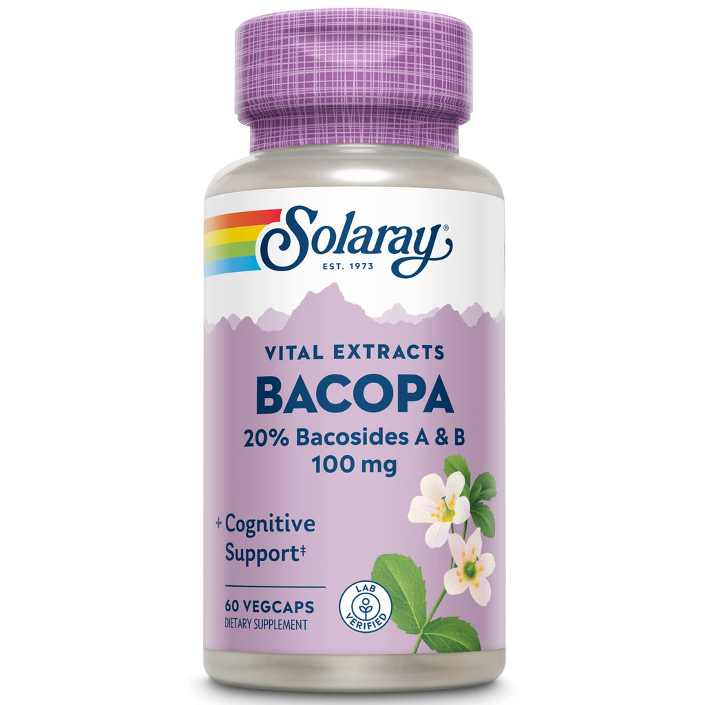 Solaray Bacopa Ayurvedic herbs benefits