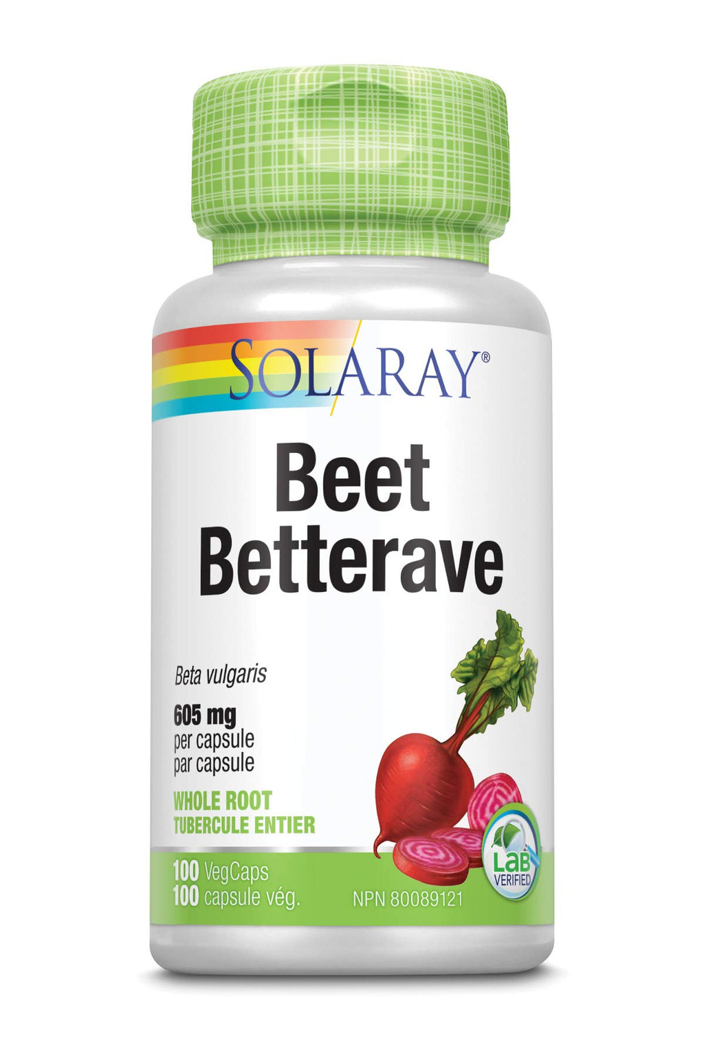SOLARAY beet root herbal supplements