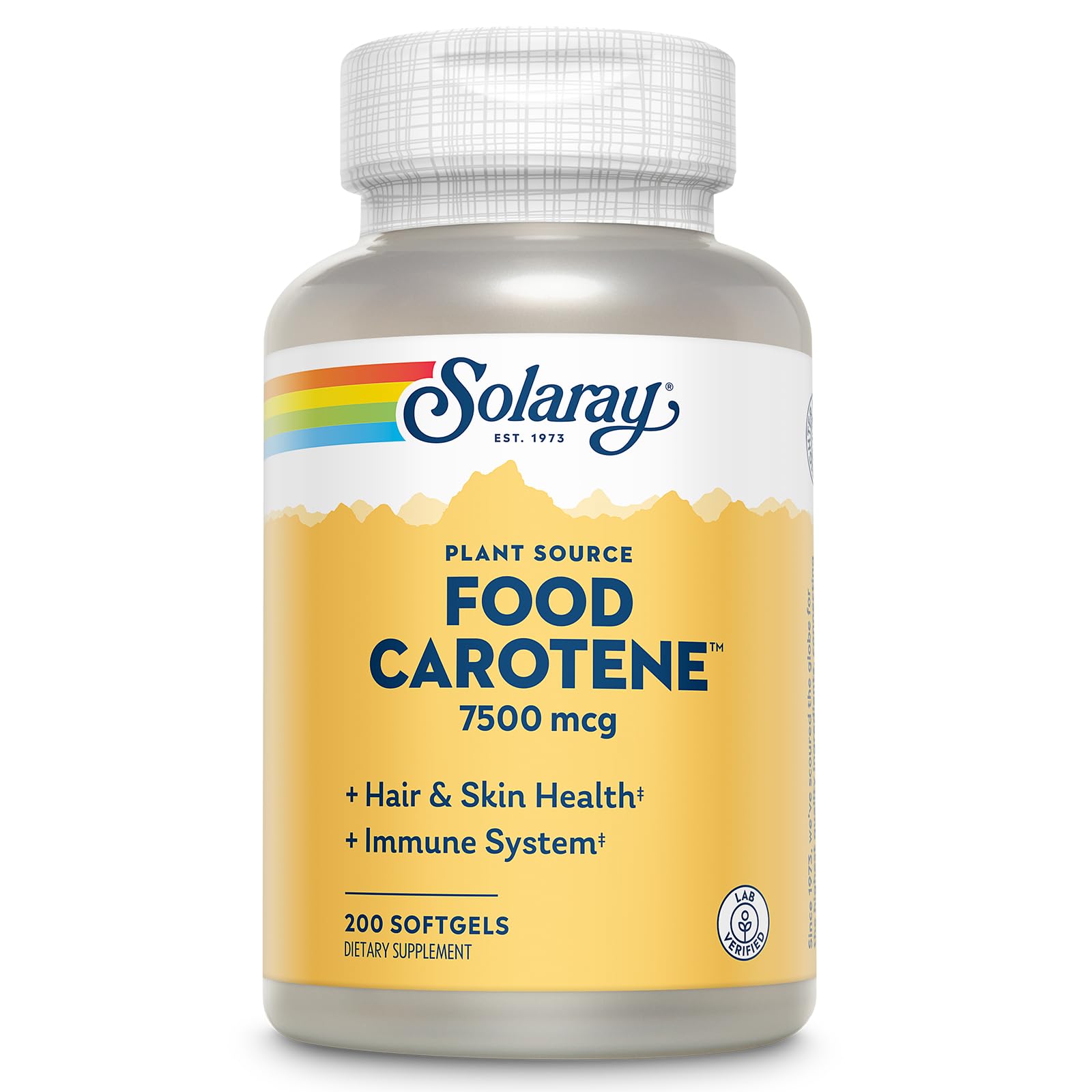SOLARAY Beta Carotene 7500 mcg capsules