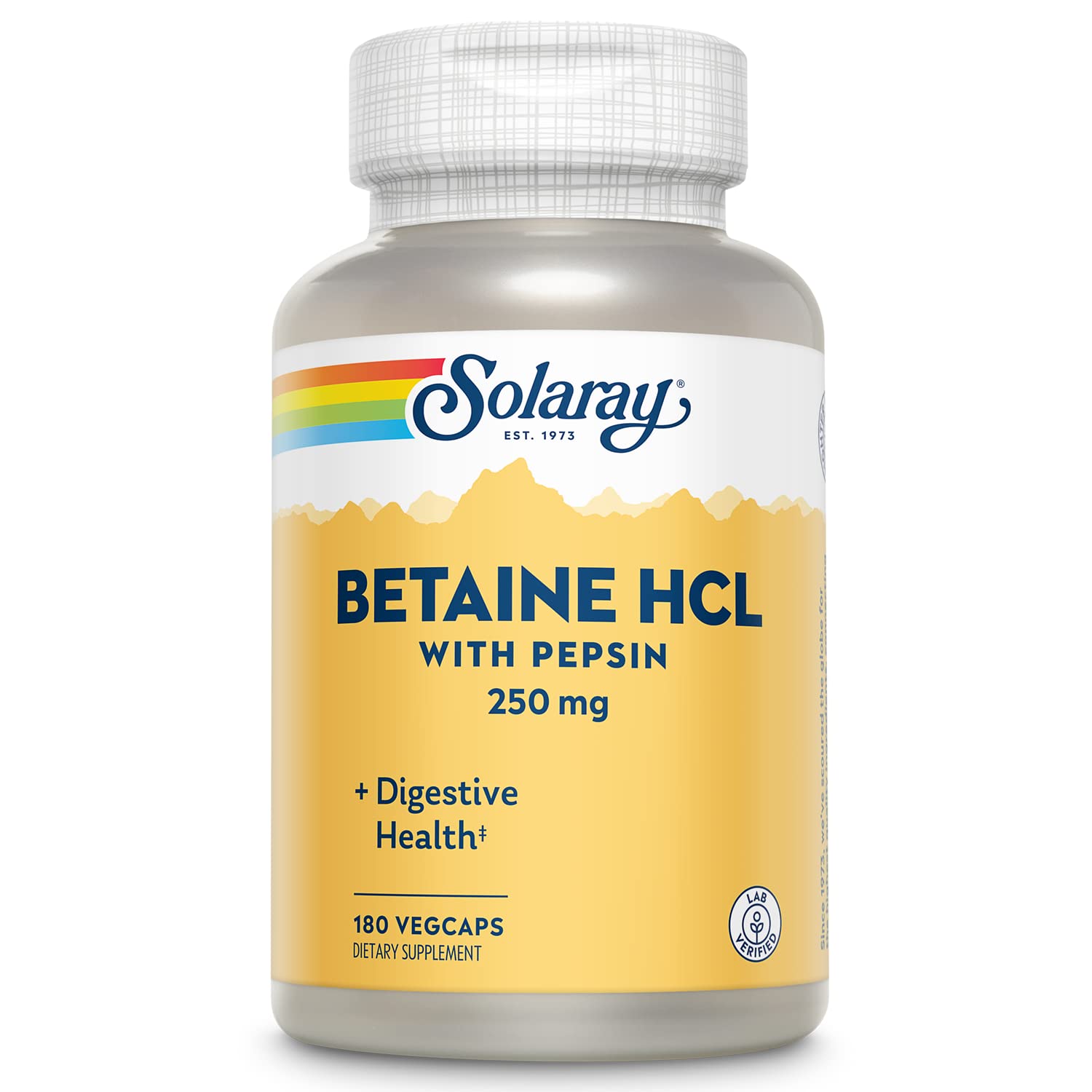 SOLARAY Betaine HCl digestive support