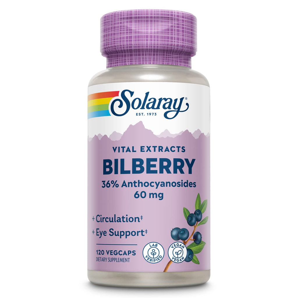 Solaray bilberry berry extract benefits
