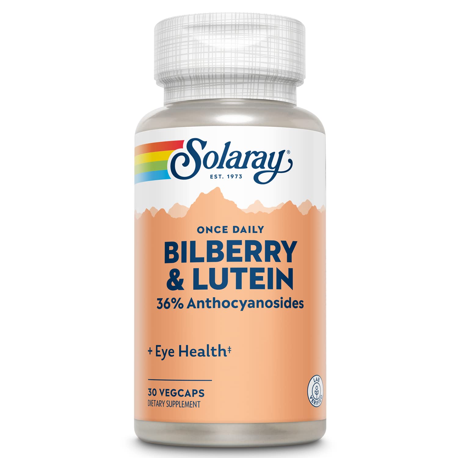 SOLARAY bilberry lutein supplement benefits
