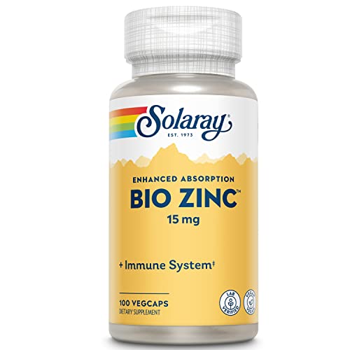 Solaray Bio Zinc immune support