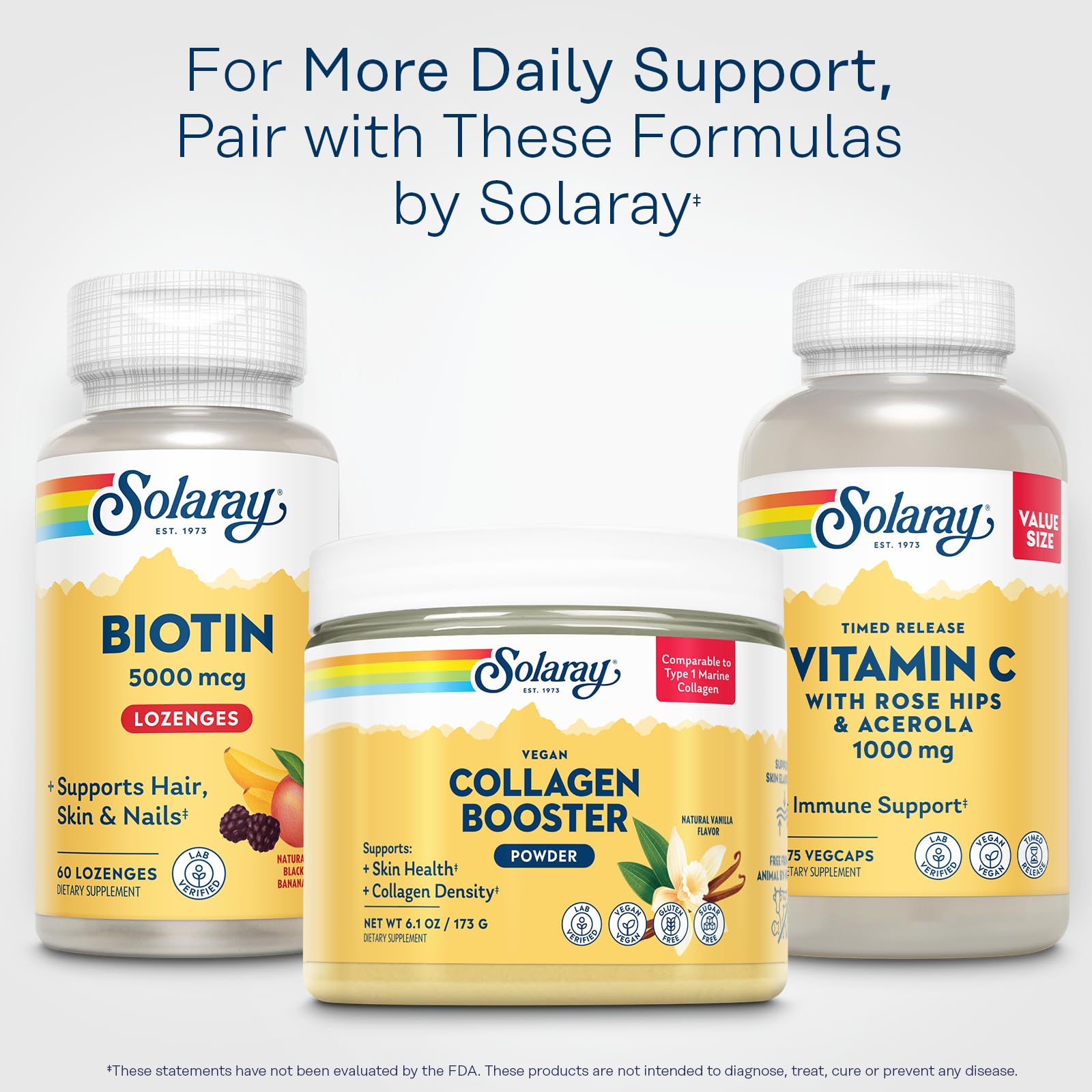 Solaray biotin for overall wellness