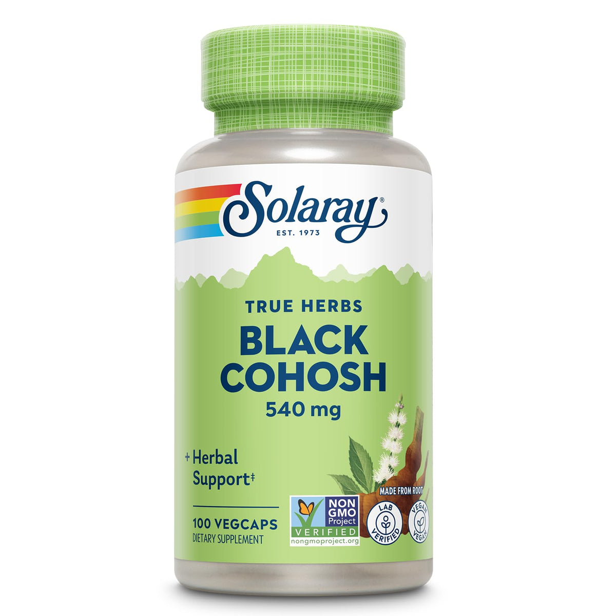 SOLARAY Black Cohosh herbal supplement