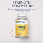 Solaray calcium citrate for better absorption
