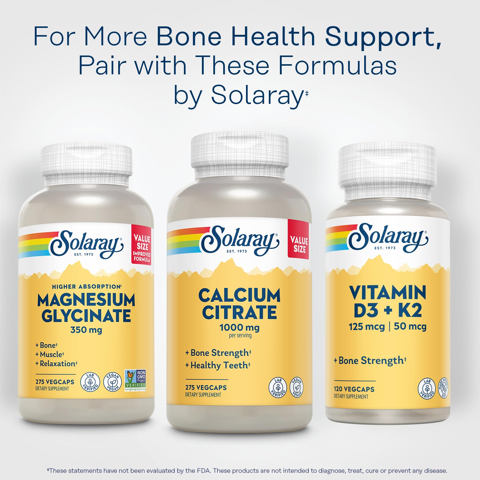 Solaray calcium citrate for energy