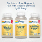 Solaray calcium citrate for strong bones