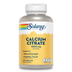 SOLARAY calcium citrate supplement benefits