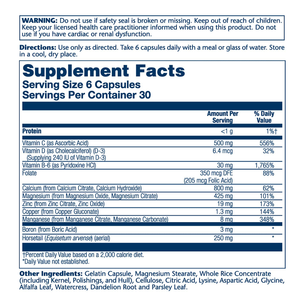 Solaray calcium for optimal mineral absorption