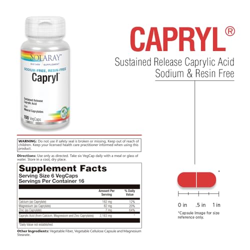 Solaray Capryl for daily wellness