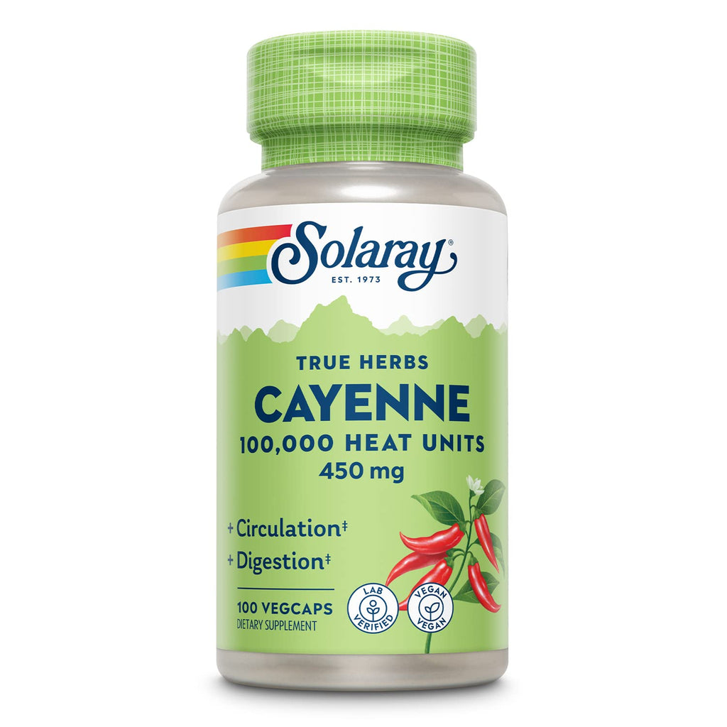 Solaray Cayenne herbal supplement benefits