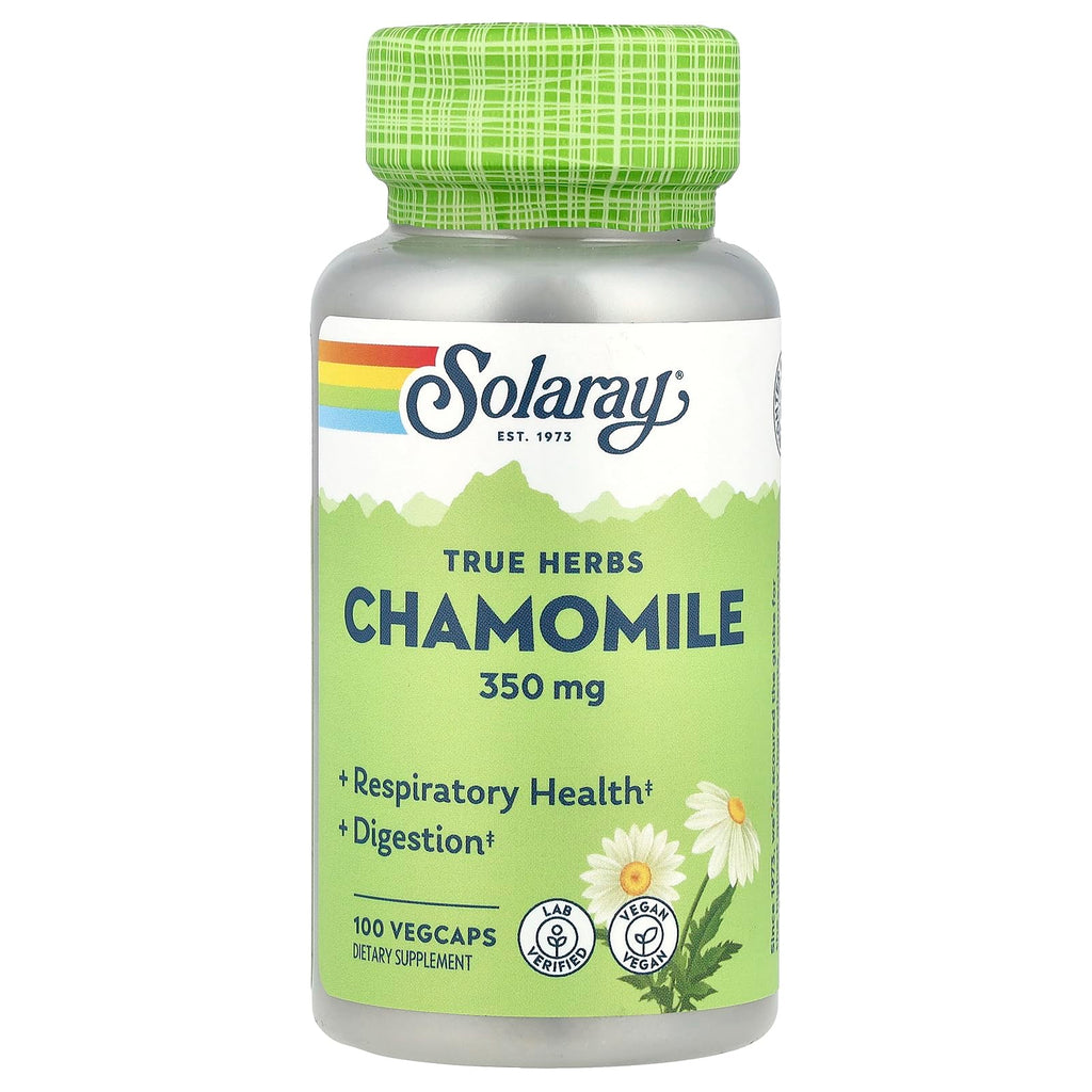 Solaray chamomile capsules for relaxation