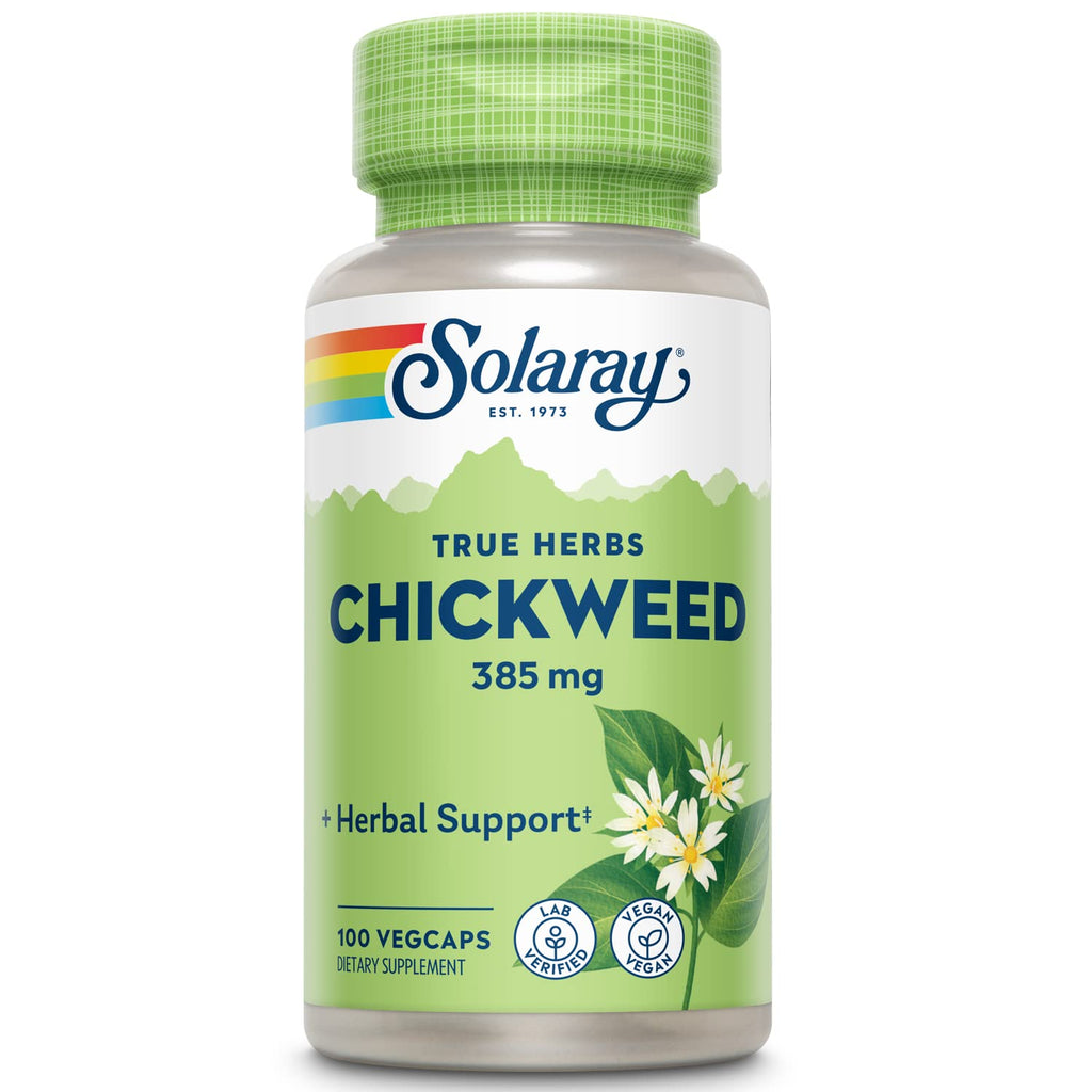 SOLARAY Chickweed herbal supplement benefits
