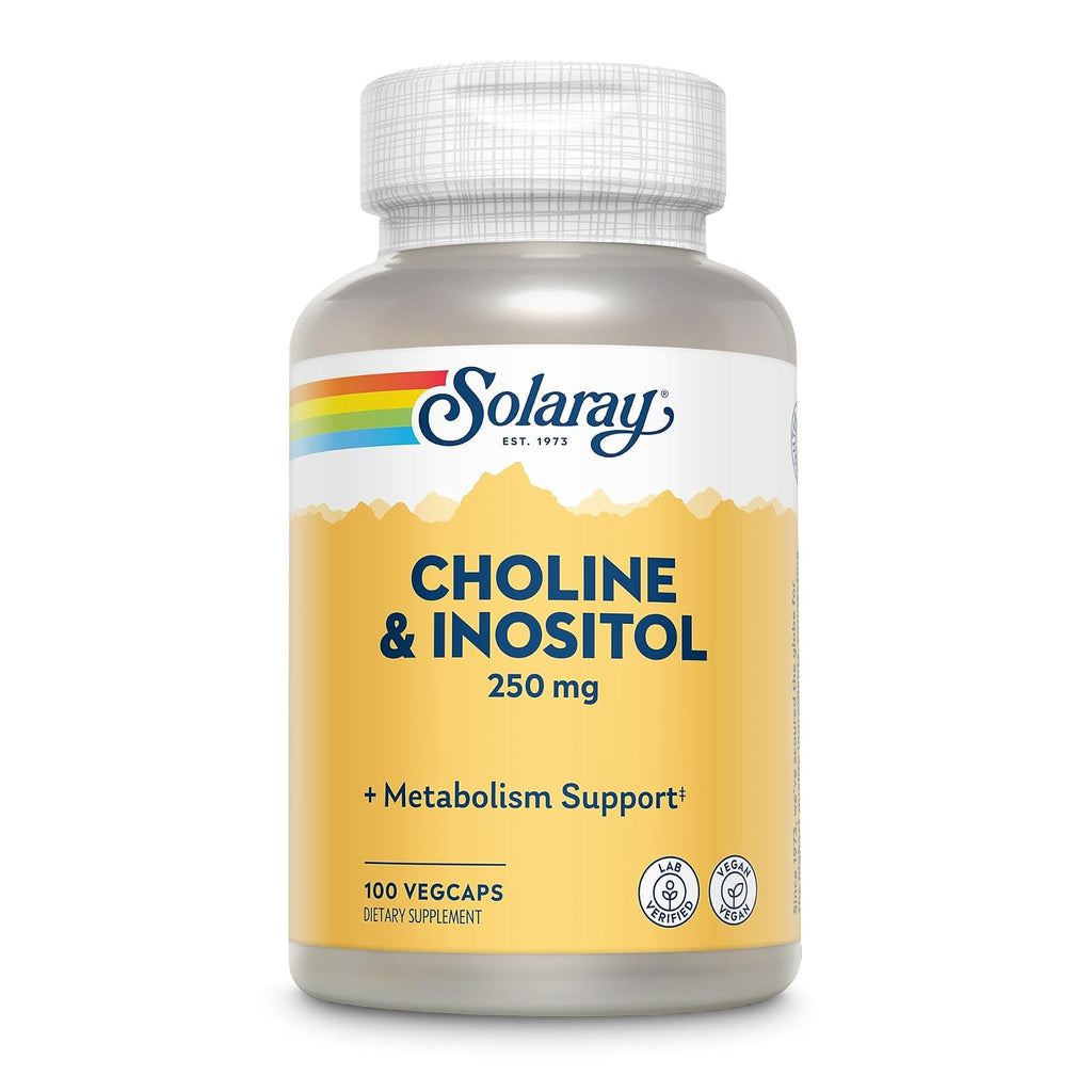 SOLARAY Choline & Inositol supplement