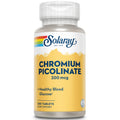 Solaray Chromium Picolinate 200 mcg tablets