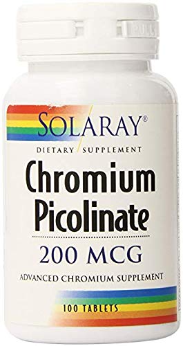 Solaray chromium picolinate for metabolism support