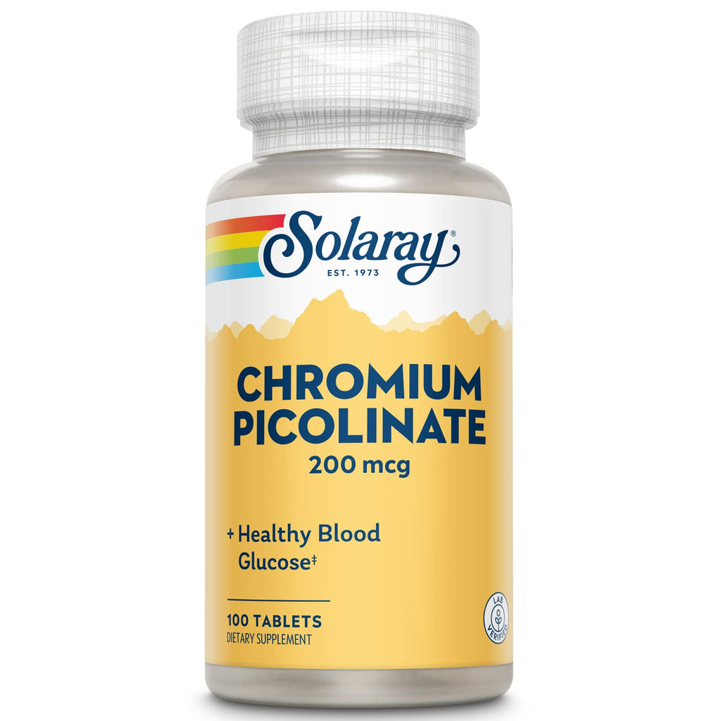 Solaray chromium picolinate supplement benefits
