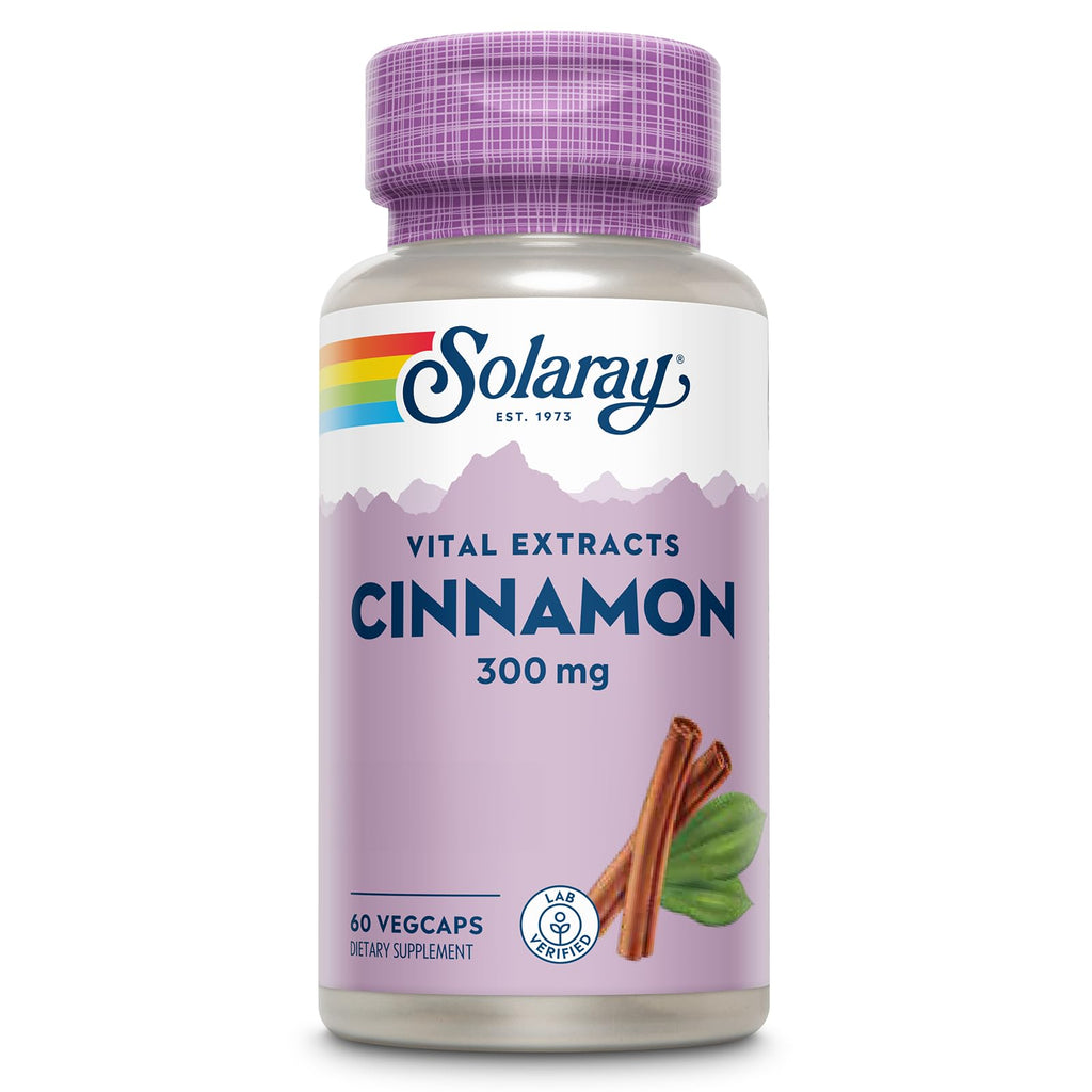 Solaray cinnamon extract supplement