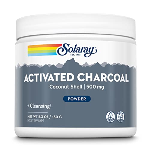 SOLARAY coconut charcoal powder benefits