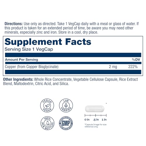 Solaray copper for immune support