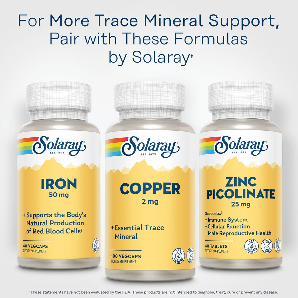 Solaray copper for skin health