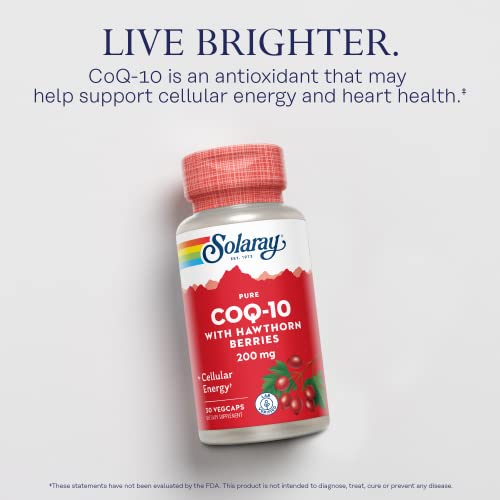 Solaray coq10 for cellular support