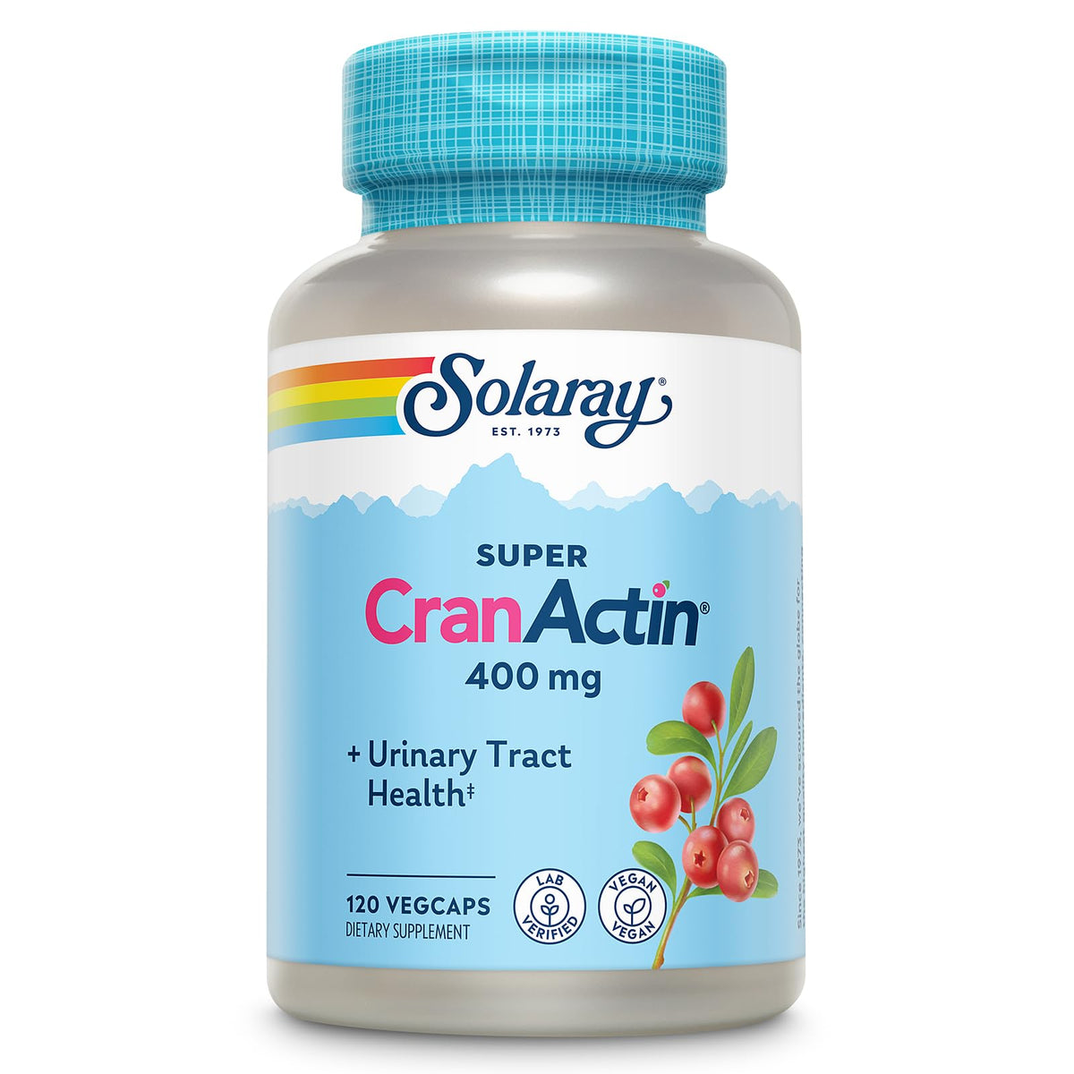 SOLARAY cranberry extract capsules