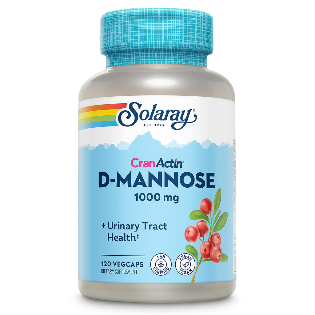 Solaray D-Mannose cranberry capsules
