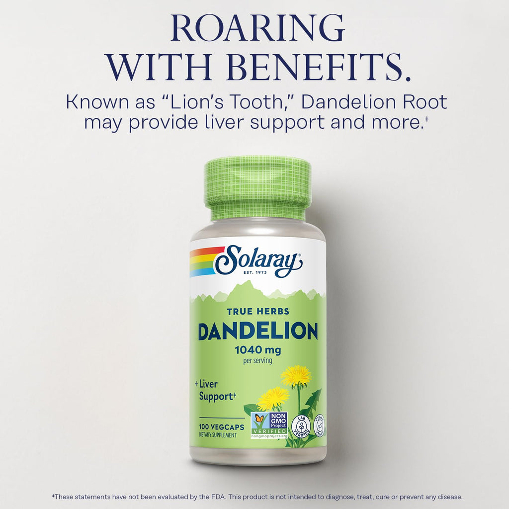 Solaray dandelion root benefits