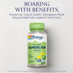 Solaray dandelion root benefits