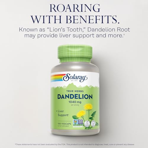 Solaray dandelion root health benefits