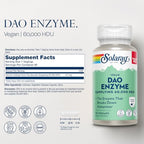 Solaray DAO enzyme for digestion