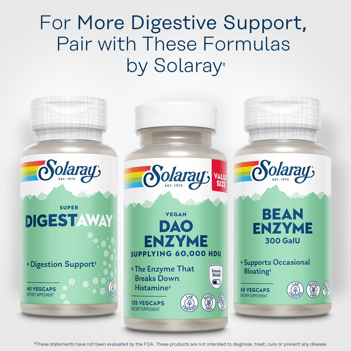 Solaray digestive enzymes for bloating relief
