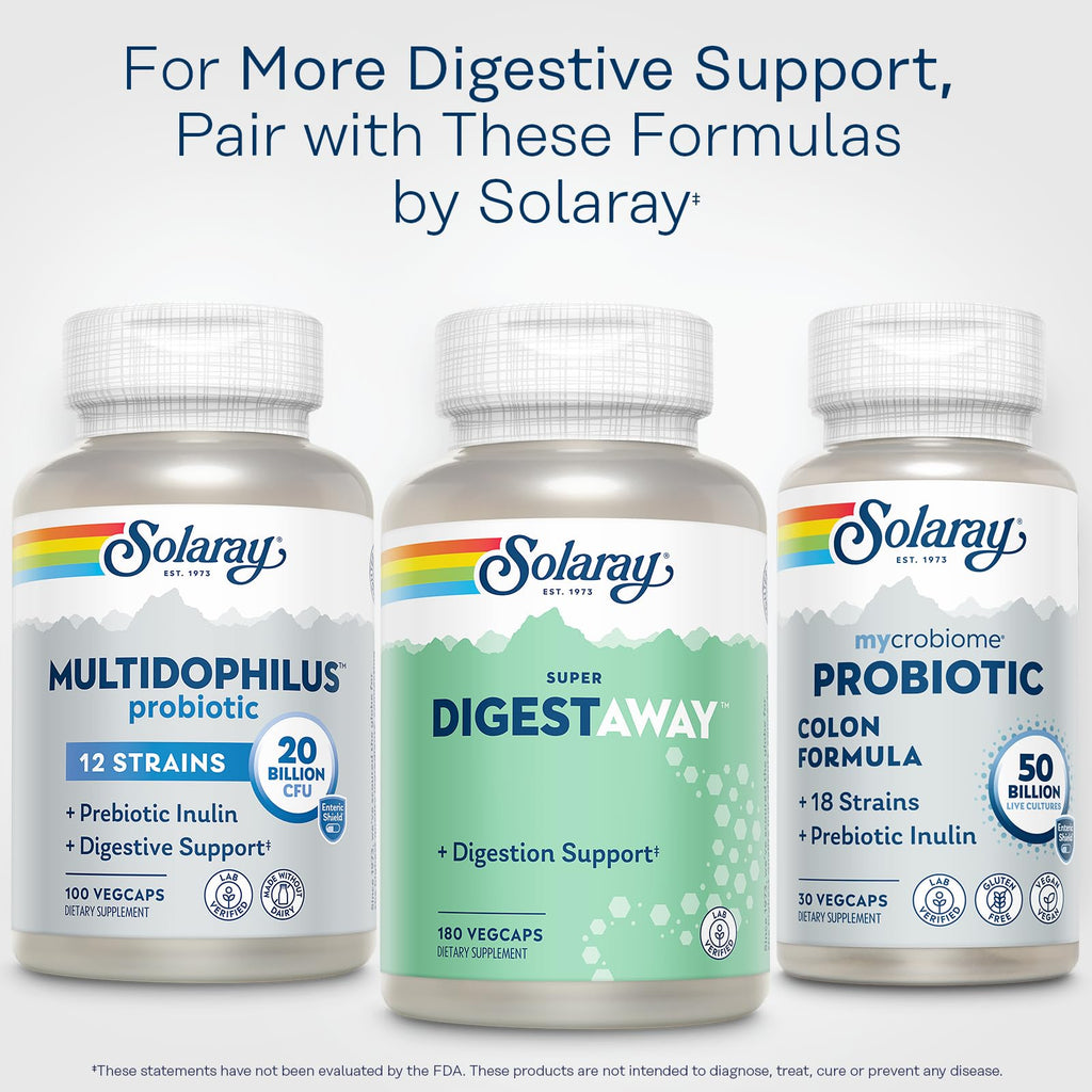 SOLARAY digestive enzymes for everyday wellness